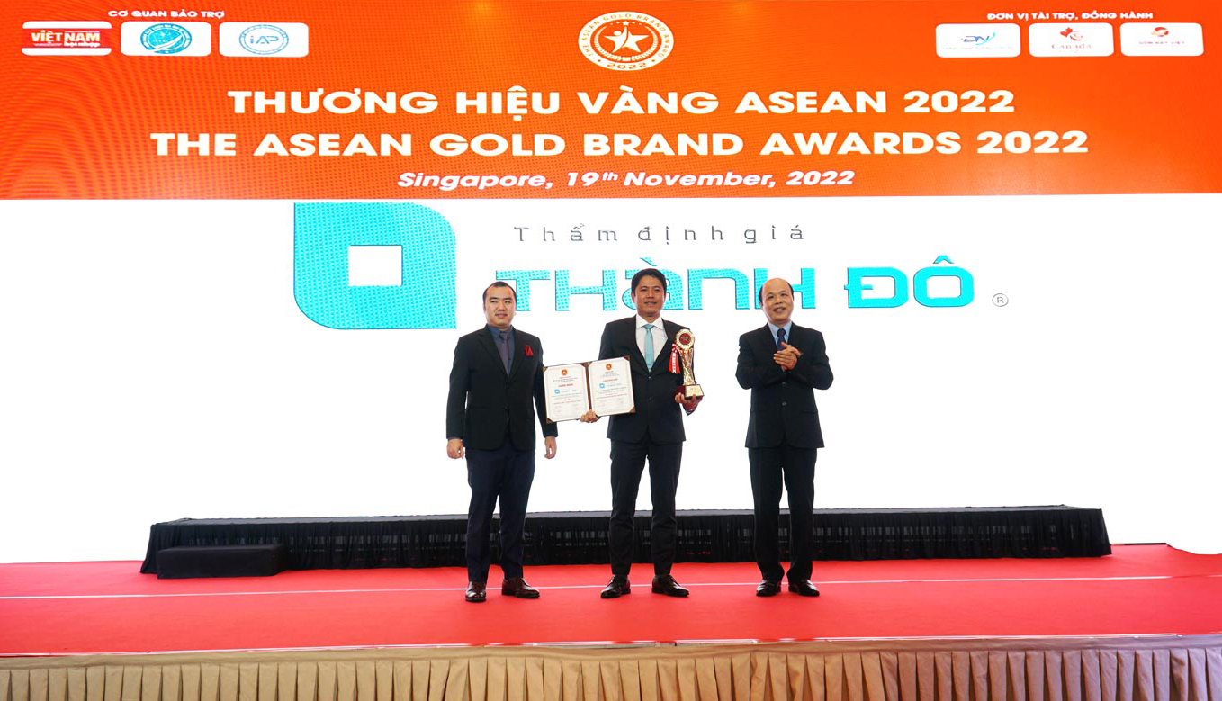 Thanh Do Valuation was honored to receives the ASEAN Gold Brand 2022 at ...